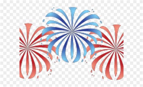 4th Of July Fireworks Clip Art Png Download 2101110 Pinclipart