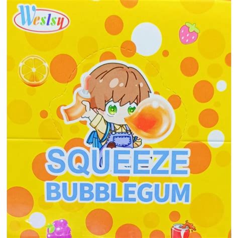 Weslsy Squeeze Bubble Gum 30 Pieces Shopee Philippines