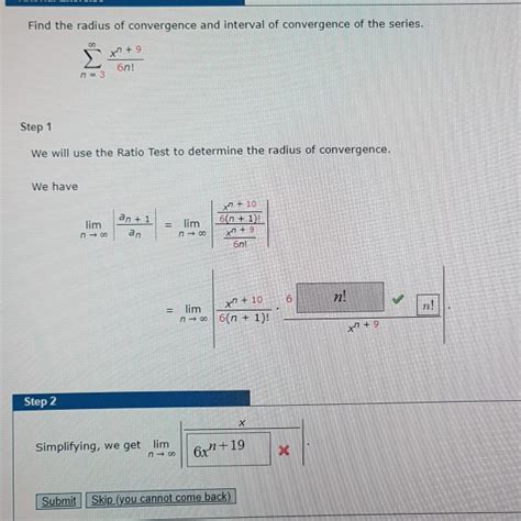 Solved Find The Radius Of Convergence And Interval Of