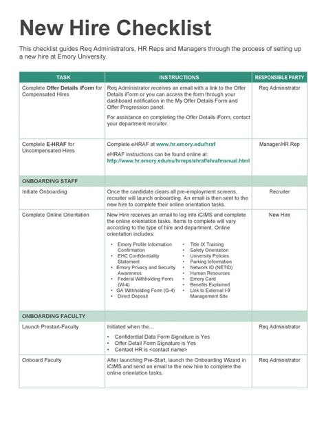 50 Checklist Samples Format And Examples 2026