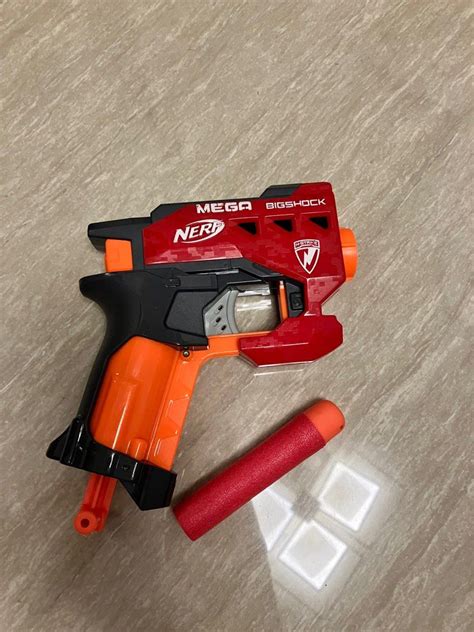 Nerf Gun Mega Bigshock Hobbies And Toys Toys And Games On Carousell