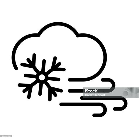 기상 컬렉션에서 눈과 바람 아이콘 얇은 선형 눈과 바람 눈 흰색 배경에 고립 된 바람 윤곽 아이콘 라인 벡터 눈과 바람 기호 웹 및 모바일 기호 0명에 대한 스톡 벡터 아트