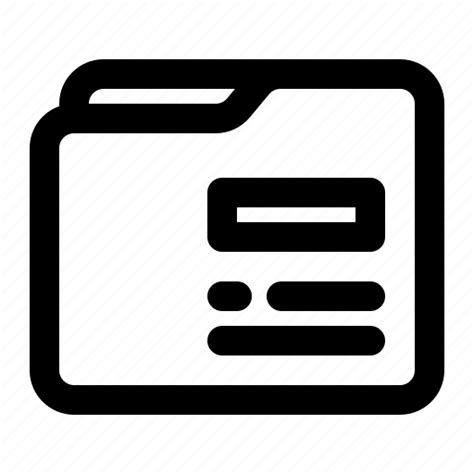 Folder Repository File Storage Data Materials Icon Download On Iconfinder