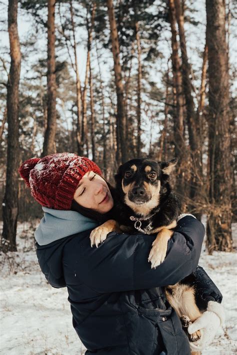 Фото с собакой