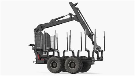 로그 로더 트레일러 더러운 3d 모델 89 3ds Blend C4d Fbx Max Ma Lxo Obj Free3d