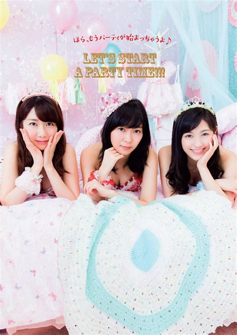 フレンチ・キスの柏木由紀・倉持明日香・高城亜樹の癒やしの水着グラビア画像。 Akbと坂道の画像まとめブログ ガゾ速！