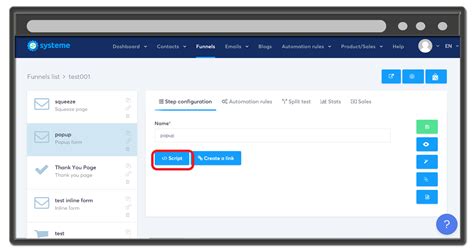 How To Create And Integrate A Form Or A Popup On Your External Site Help Pages
