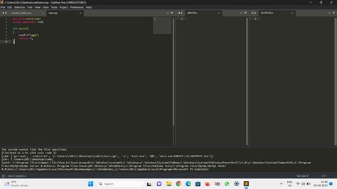New User Winerror 2 The System Cannot Find The File Specified Technical Support Sublime