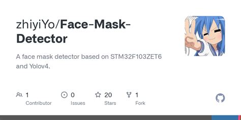 Github Zhiyiyoface Mask Detector A Face Mask Detector Based On Stm32f103zet6 And Yolov4