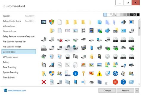 Customize Windows Icons And Branding With CustomizerGod GHacks Tech News