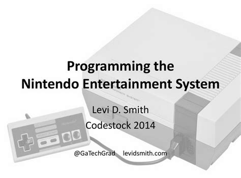 Programming The Nintendo Entertainment System Ld Smith Games