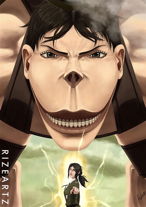 Artstation Pieck Finger Cart Titan Attack On Titan
