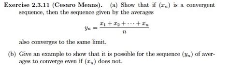 Solved Show That If X N Is A Convergent Sequence Then The Chegg Com