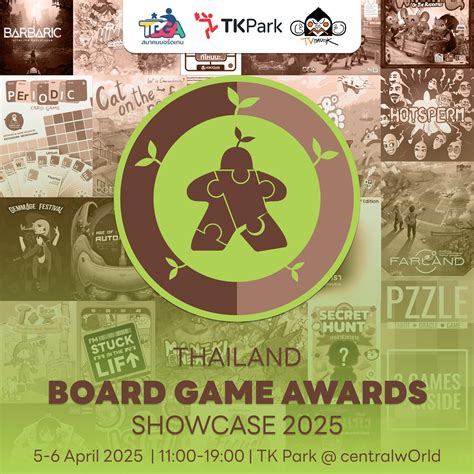 Thailand Board Game Show 🤎เดินทางมาถึงปีที่ 6 กับการเฟ้นหาบอร์ดเกมแห่งปี สำหรับรางวัล Thailand