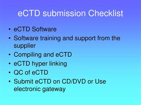 Ppt Ectd A Tool To Quick Reliable Regulatory Submission Powerpoint