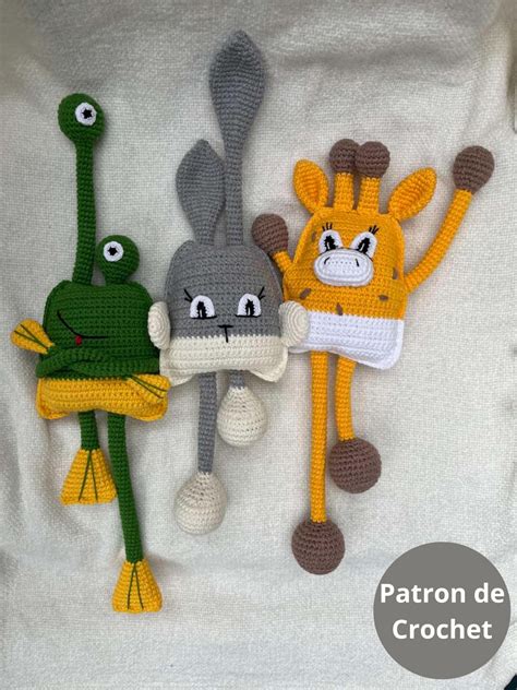 Modèle De Crochet Pour Jouets Extensibles Pour Bébés Grenouille Lap