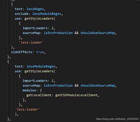 最新版react脚手架 Creact React App 使用less，配置less Loader教程react中less模块化的c写法
