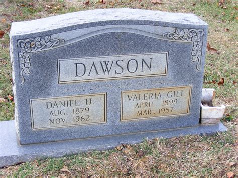 Daniel Uzell Dawson 1879 1962 Find A Grave Memorial