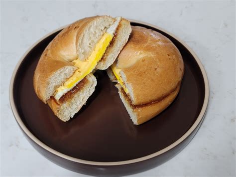 베이글 요리 간단한 베이글 토스트 레시피