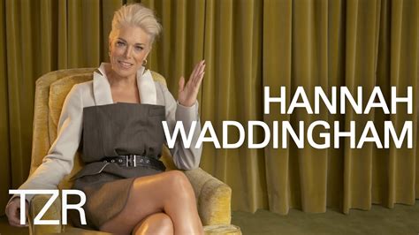 Hannah Waddingham On Ted Lasso The Queen And Skincare Tzr Youtube