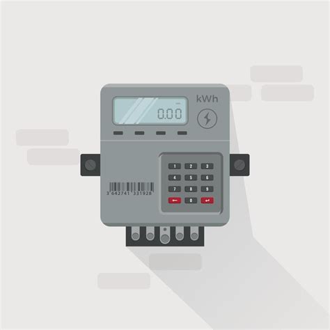 Digital Electrical Meter Design Illustration 57782912 Vector Art At Vecteezy