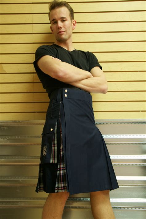 Ultimate Hybrid Kilt Tartan Box Pleats Fashion Kilt