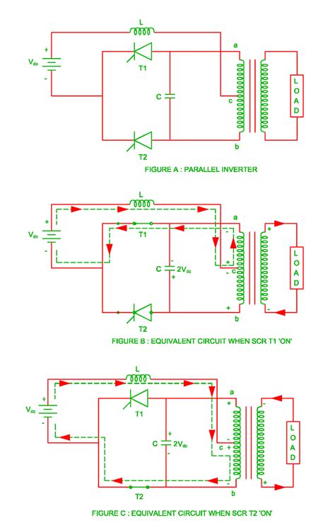 Parallel Resonant Inverter Circuit Design And Simulation Of Resonance Using