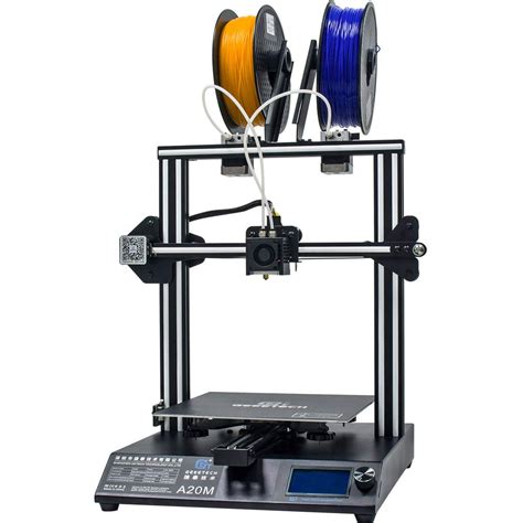 Geeetech A20m Mix Color 3d Printer Large Printing Size Auto Leveling