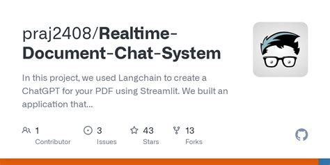 Github Praj2408realtime Document Chat System In This Project We