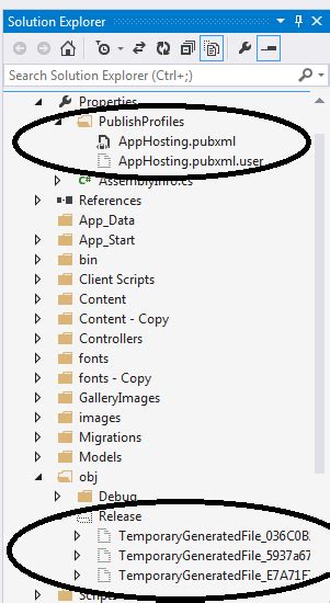 C Getting Error While Publishing Mvc5 Application Stack Overflow