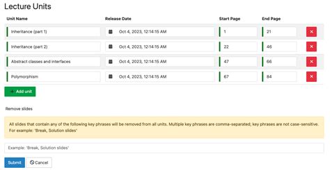Lectures — Artemis Documentation