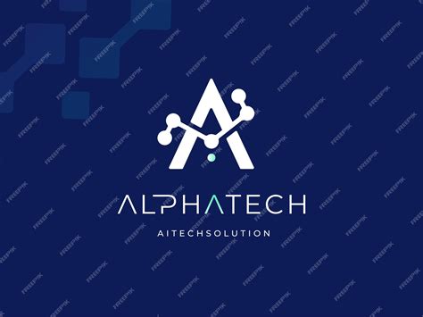 Premium Vector Modern Initial Letter A Analytic Access With Digital Data Pixel Wire Link