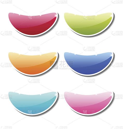 一套彩色标签纸