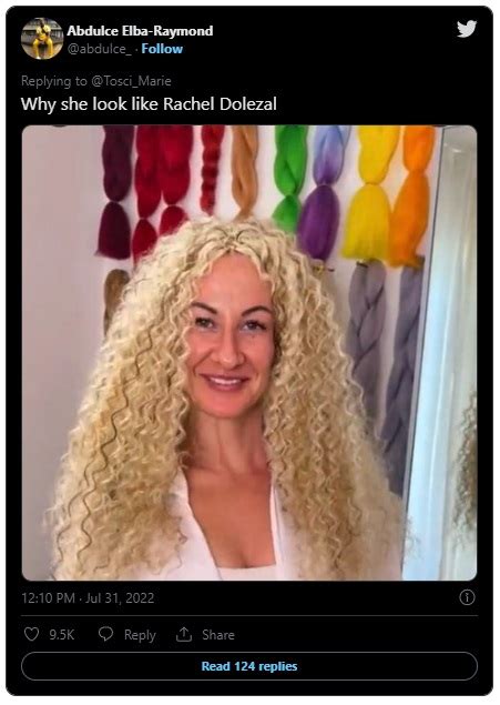 Video Tiktok Hairstylist Transforming White Woman Into Rachel Dolezal