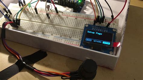 Arduino Oled Main Menu Youtube