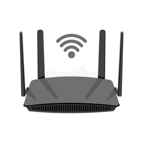 Router Stock Vector Illustration Of Diagram Communication 346422620