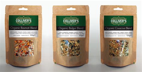 Collivers Organic Food Packaging Design Portfolio Right Angle Creative