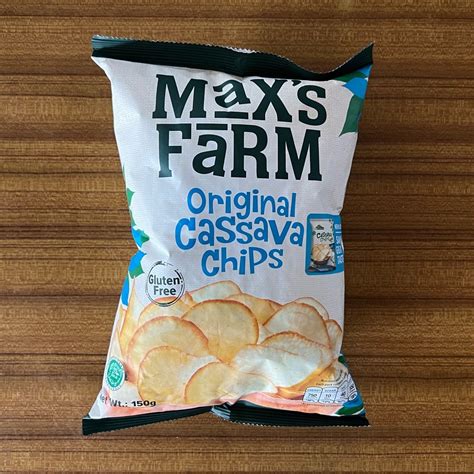 Cassava Chips Original Flavour From Maxs Farm Vegan Product