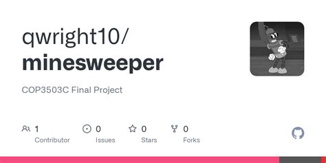Github Qwright10minesweeper Cop3503c Final Project