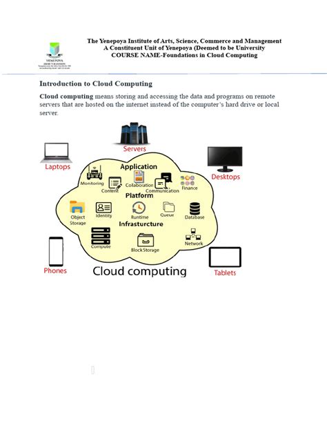 Cloud Computing Unit 1 Notes Pdf Cloud Computing Software As A