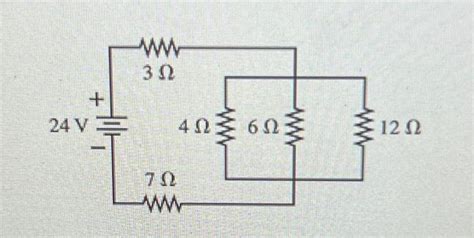 Solved Find The Current Through Each Resistor Enter Your