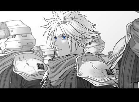 Cloud Strife Final Fantasy And More Drawn By Ko K Danbooru