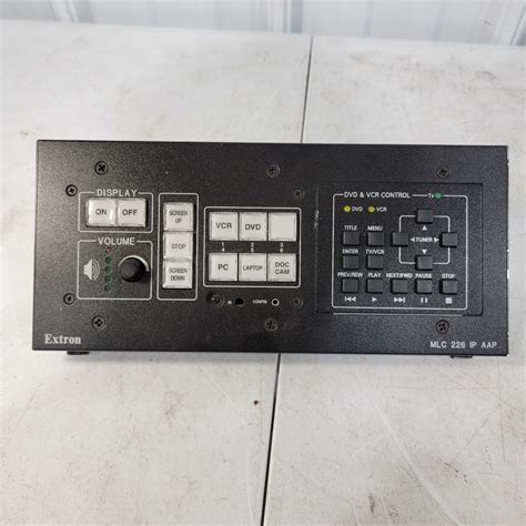 Extron 226 Control Panel With Aap Mlc 226 Ip And Sys Ebay