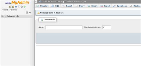วิธีเข้าใช้งาน Phpmyadmin เบื้องต้น