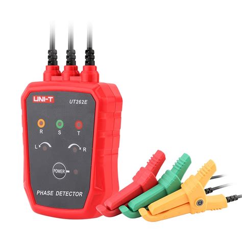 Ut262e Detector De Secuencia De Fases Sin Contacto Uni T Cts