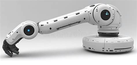 Advanced Robotic Arm Demonstrating Precision And Versatility In Industrial Automation And