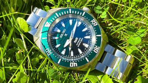 Tæt På Uret Seiko Prospex Padi Srpl53k1 Den Nye Grønne Luksusudgave