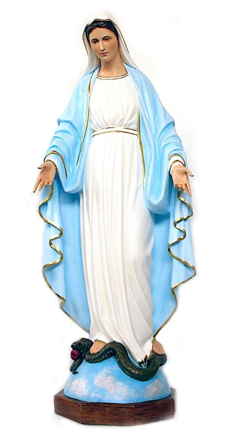 Estatua Grande Virgen Inmaculada Concepción 170 Cm De Exterior