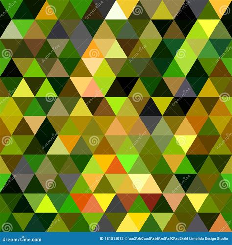 Seamless Geometric Abstract Triangle Texture Background Variegated Interlocking Geo Shapes