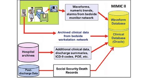 1 mimic ii data sources download scientific diagram